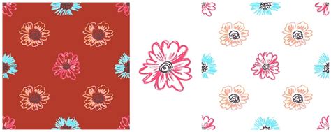 왁스 크레용으로 그림을 설정하십시오 천 디자인 섬유 직물 벽지 포장지 인쇄 그래픽 디자이너에 대한 스톡 벡터 아트 및 기타 이미지 그래픽 디자이너 그래픽 프린트 꽃