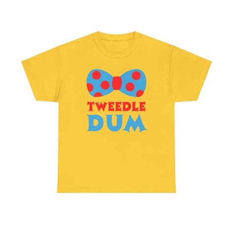 Tweedle Dee Or Tweedle Dum Shirt Matching Halloween Couples Halloween
