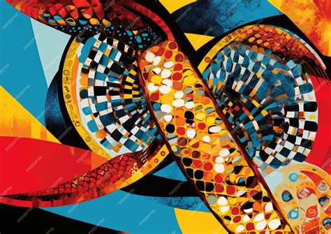 Premium Ai Image An Abstract Representation Of Genetic Modification Featuring A Collage Of Dna