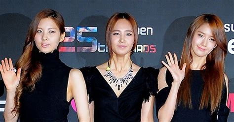 [t포토] 소녀시대 서현 유리 윤아 우월한 기럭지