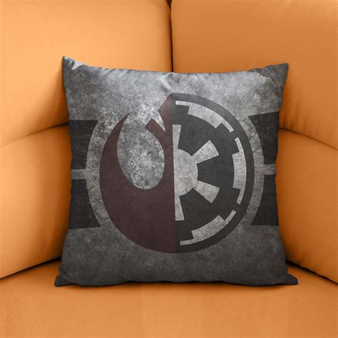 Star Wars Empire Logo Pillow Cover Galactic Home Decor Etsy