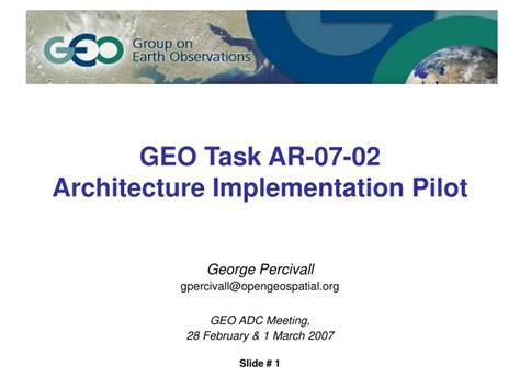 ppt geo task ar 07 02 architecture implementation pilot powerpoint