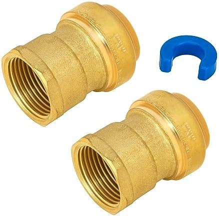 Amazon 1 PIECE XFITTING 3 4 PUSH FIT X 1 FEMALE NPT FNPT ADAPTER