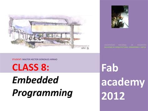 Embedded Programming Class 8 Ppt