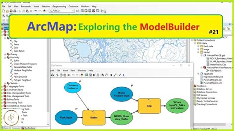 Arcmap Modelbuilder Arcgis Course 21 Gisschools Youtube