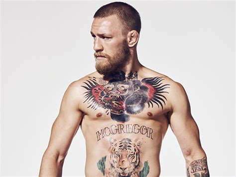 Conor Mcgregor Chest Tattoo Conor Mcgregor On Jose Aldos Callout