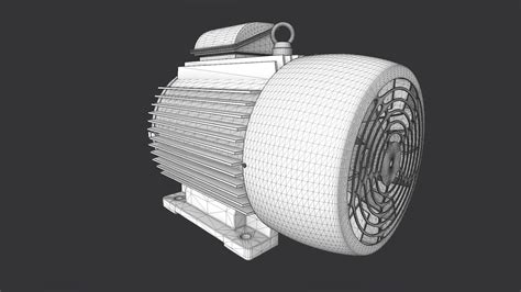 Electric Motor 3d Model By 3dgonza