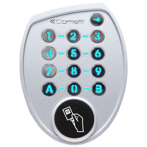 Comelit Skr Simplekey Electronic Keypad With Integrated Reader 100 Codes
