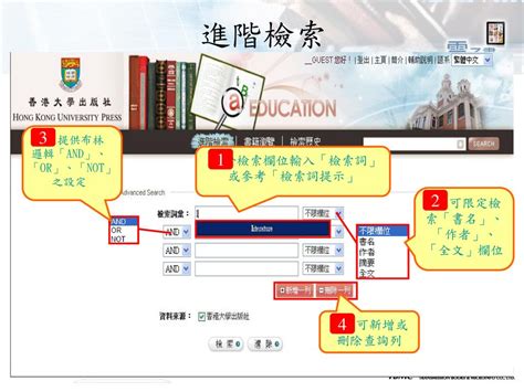 香港大學出版社電子書 操作手冊 Ppt Download