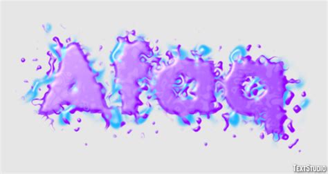 Afaq Text Effect And Logo Design Name