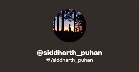Siddharthpuhan Instagram Linktree