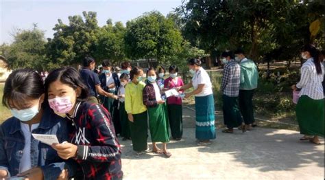 စဉ့်ကိုင်မြို့နယ်တွင် ၁၀၁ နှစ်မြောက်အမျိုးသားအောင်ပွဲနေ့ အထိမ်းအမှတ် သတင်းစကားလက်ကမ်းစာစောင်မ