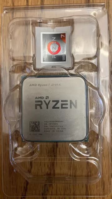 Amd Ryzen 7 2700x Processor Unlocked Complete With Heat Sink And Fan 75 00 Picclick Ca