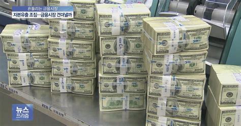 자본유출 본격화 조짐금융시장 견뎌낼 수 있을까