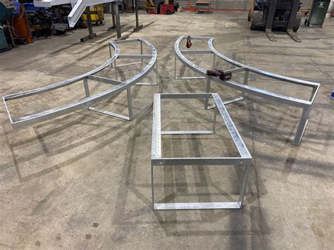 Curved Bench Frames Wades Engineering