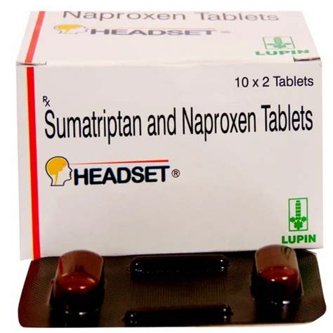 Headset Sumatriptan Naproxen Tablet At Rs 130stripe Jaripatka