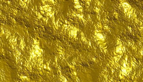 Premium Photo Shiny Yellow Leaf Gold Foil Texture Background