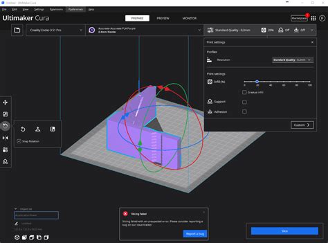 Acceleration Tower Problem · Issue 15328 · Ultimakercura · Github