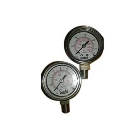 Techno Analog Pressure Gauge Regulator For Oil And Gas Industries At ₹ 310 Piece In Mumbai