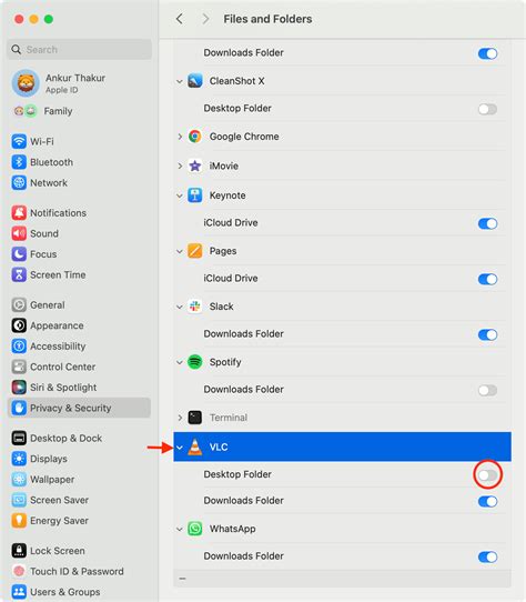 how to stop specific mac apps from accessing your files in finder