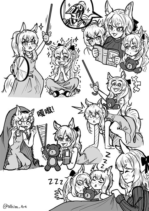 【明日方舟】【授权翻译】nhim老师的作品合集 2 哔哩哔哩