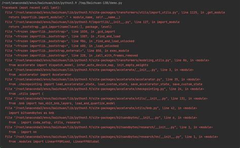 Importlib Metadata PackageNotFoundError Bitsandbytes Issue 25210