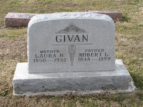 Robert Lee Givan 1848 1899 Find A Grave äreminne
