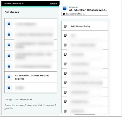 Viewing Records On A Mobile Device Activityinfo Information Management Software For Mande