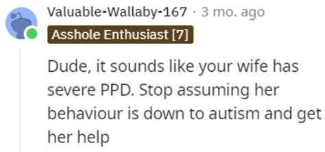 Redditor Tells Autistic Wife To Grow Up After She Spent Their Rent