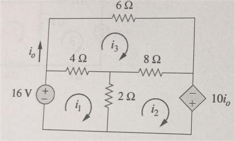 Solved Methods Of Voltages Of Nodes And Currents Of Chegg