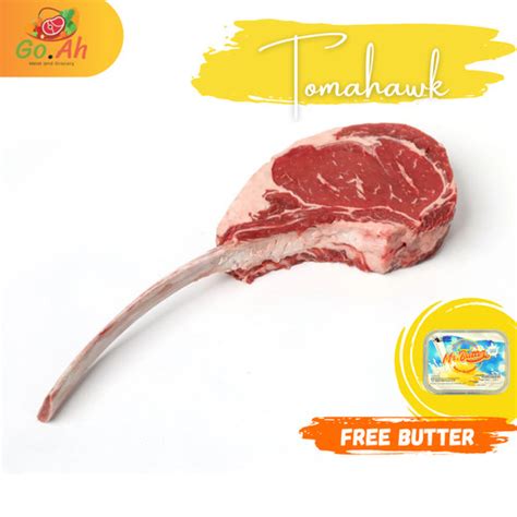 Jual Tomahawk Steak Daging Tomahawk 801gr 850gr Kota Bandung Go Ah Meat And Grocery