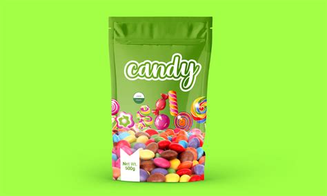 Candy Pouch Packaging Design Behance