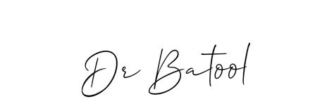 70 Dr Batool Name Signature Style Ideas New E Signature