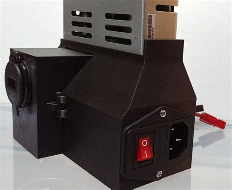 Modular Ender 3 Meanwell Psu Cover With Usb Charger Par Vzero1