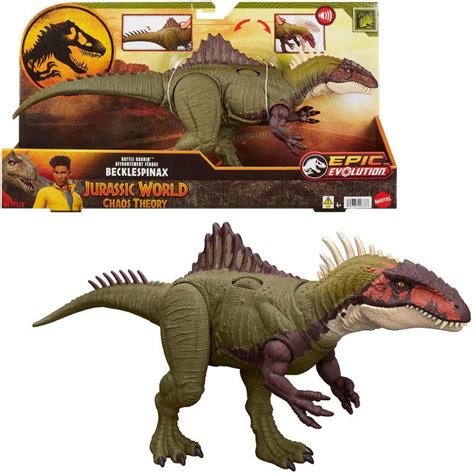 Jurassic World Dinosaurio Rugido De Batalla Becklespinax Mattel