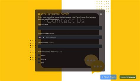 Callback Request Form Form Templates Teramine Forms