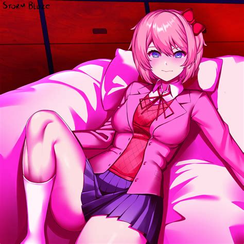 Rule 34 Bedroom Eyes Before Sex Blush Blush Doki Doki Literature Club