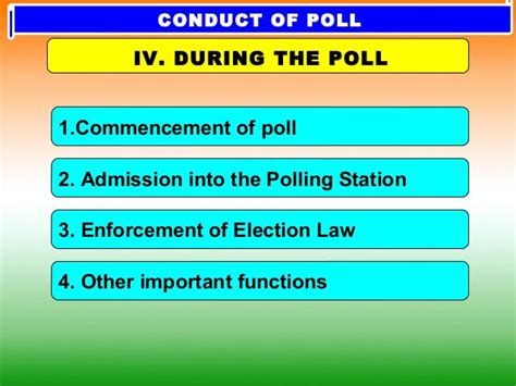 Poll Procedure 2016shenischool