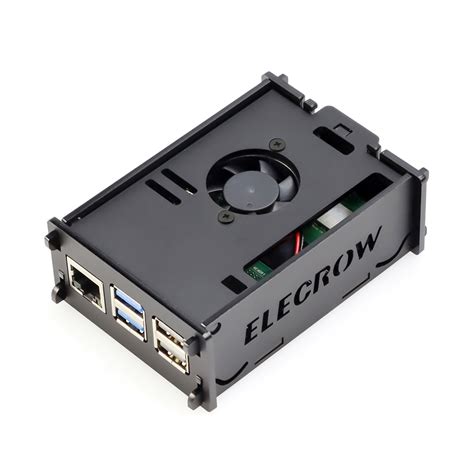 Raspberry Pi Case With Cooling Fan Acrylic Case For Raspberry Pi