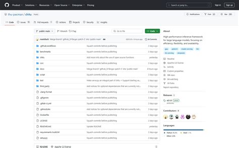 Chitu 清华大学团队与清程极智联合推出的开源大模型推理引擎，旨在通过底层技术创新，实现跨芯片架构的高效模型推理，推动ai技术的广泛应用 智趣ai甄选