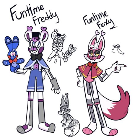 Fnaf Funtimes In Style Funtime Foxy Glitch Style Sfm Psd By