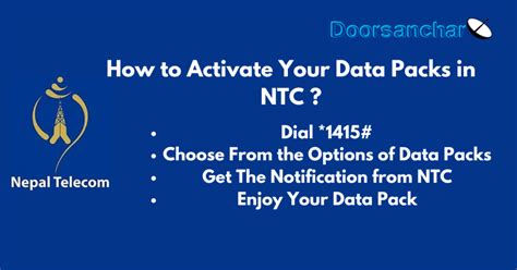 Activate Data Ntc Doorsanchar