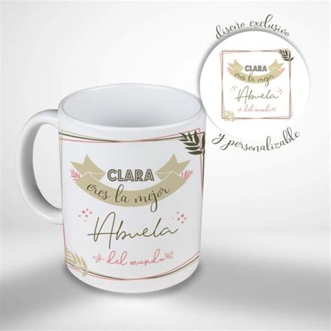 TAZA LA MEJOR ABUELA DEL MUNDO Valdetiendas