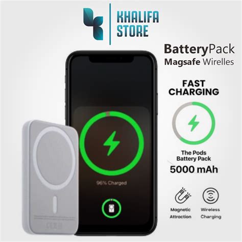 Jual Powerbank Magnetic Wireless Magsafe Battery Pack 5000mah Shopee