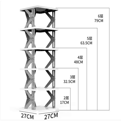 ᐉ Підставка для взуття Six Layer Foldeng 6 рівнів 79х27 см • Краща ціна в Києві Україні