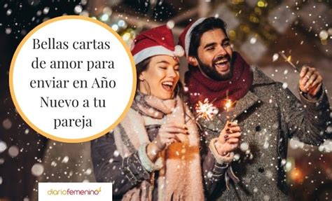 Carta de amor en Año Nuevo días de amor