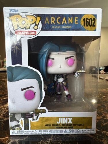 Jinx Arcane League Of Legends Funko Pop 1602 4824291937