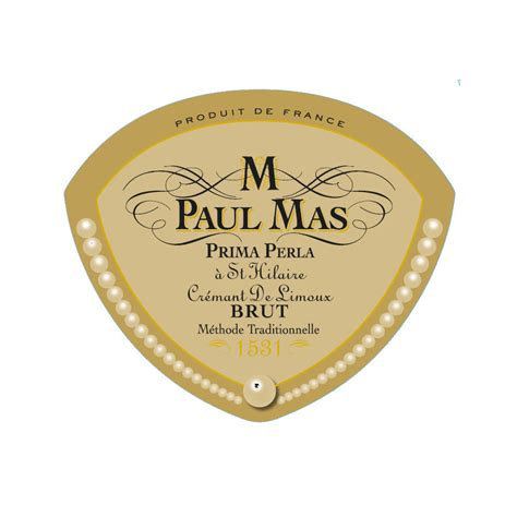 Pau Mas Prima Perla Crémant de Limoux Brut Caudalies Boutique de Vins et Champagnes