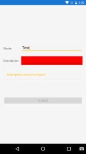 Github Davidezordan Usingvalidation Xamarin Forms Validation Sample Using Inotifydataerrorinfo