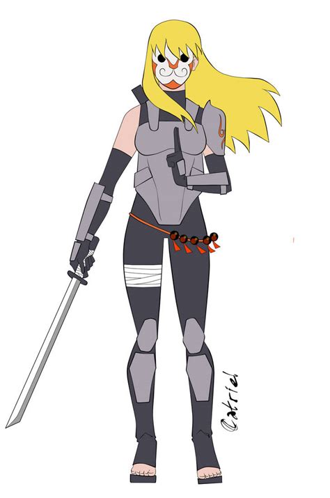Minako Anbu Naruto Style By Catrielrd On Deviantart